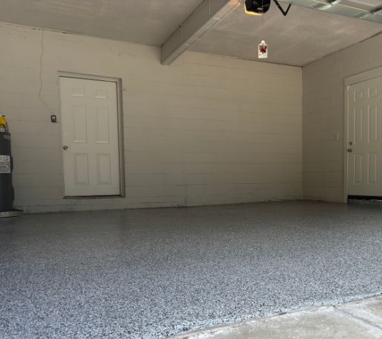 Epoxy Flake Flooring for Charles Warehouse in Jacksonville | MACH ONE®