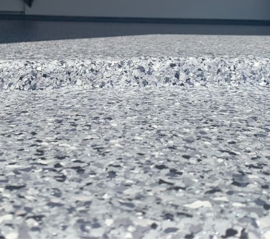 Night Fall Epoxy Flake Flooring for Joshua in Saint Cloud | MACH ONE®