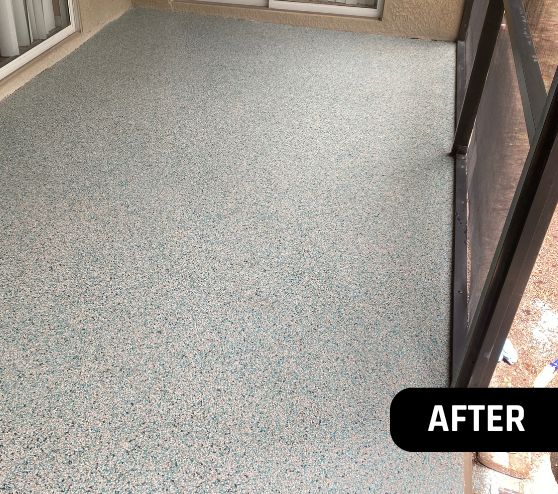 Custom Epoxy Flake Flooring for Homeowner in Fish Hawk | MACH ONE®