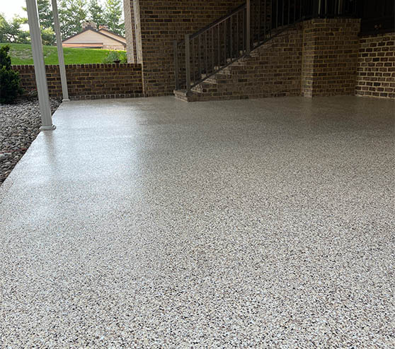 Epoxy Flake Floors for Front Patio in Shippensburg | MACH ONE®